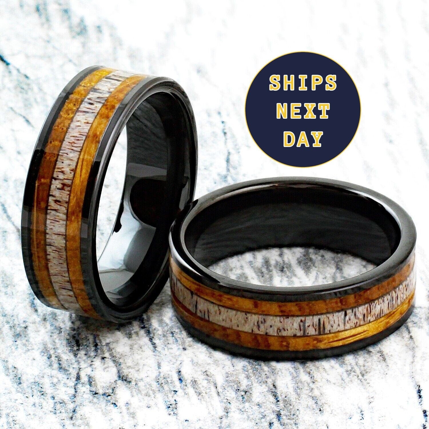 Whiskey Barrel Rings – The Bold Ring Company